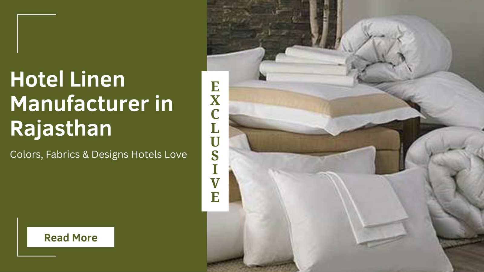 Hospitality Linen Supplier in India | Sanjeev Textiles
